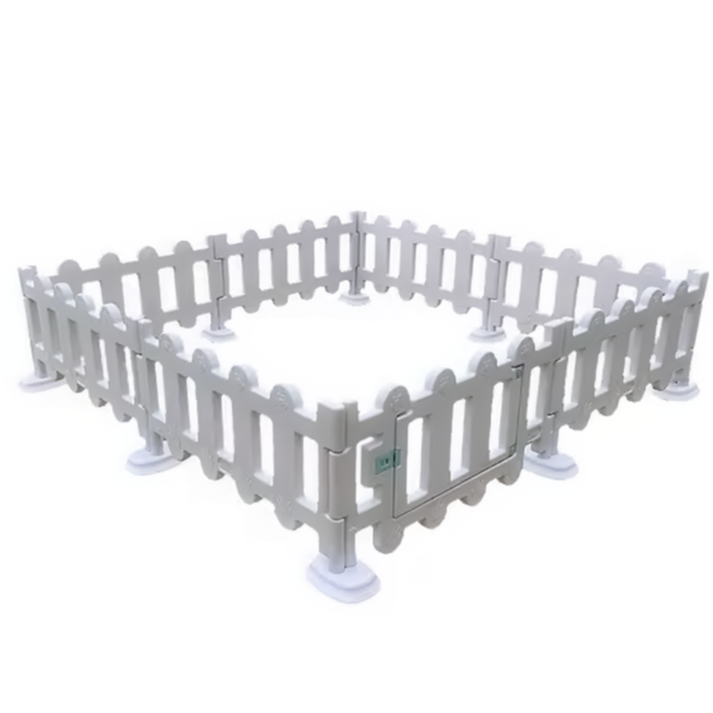 White Soft Play Fence Panels On Sale & Ships Free!